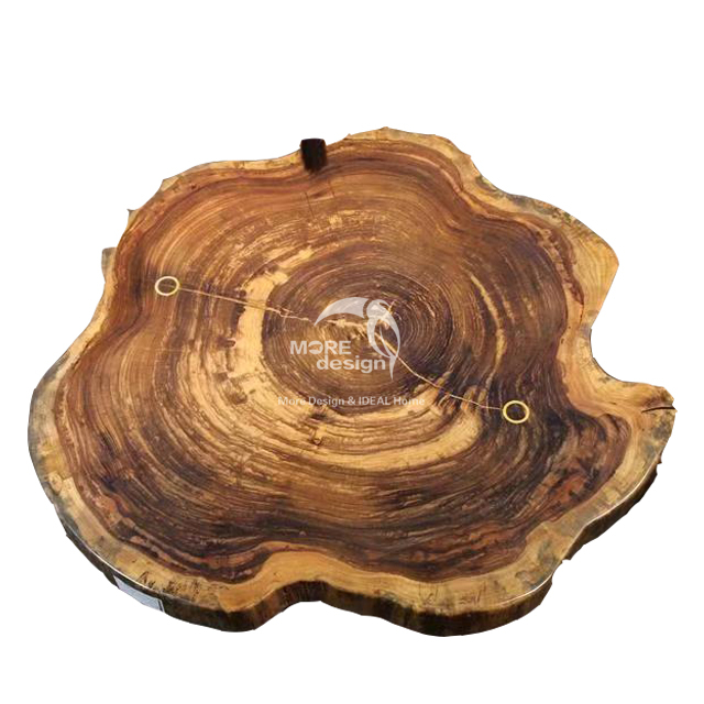 Zebra Wood Slab-WD7573 - Buy round zebra wood table top, live edge wood ...